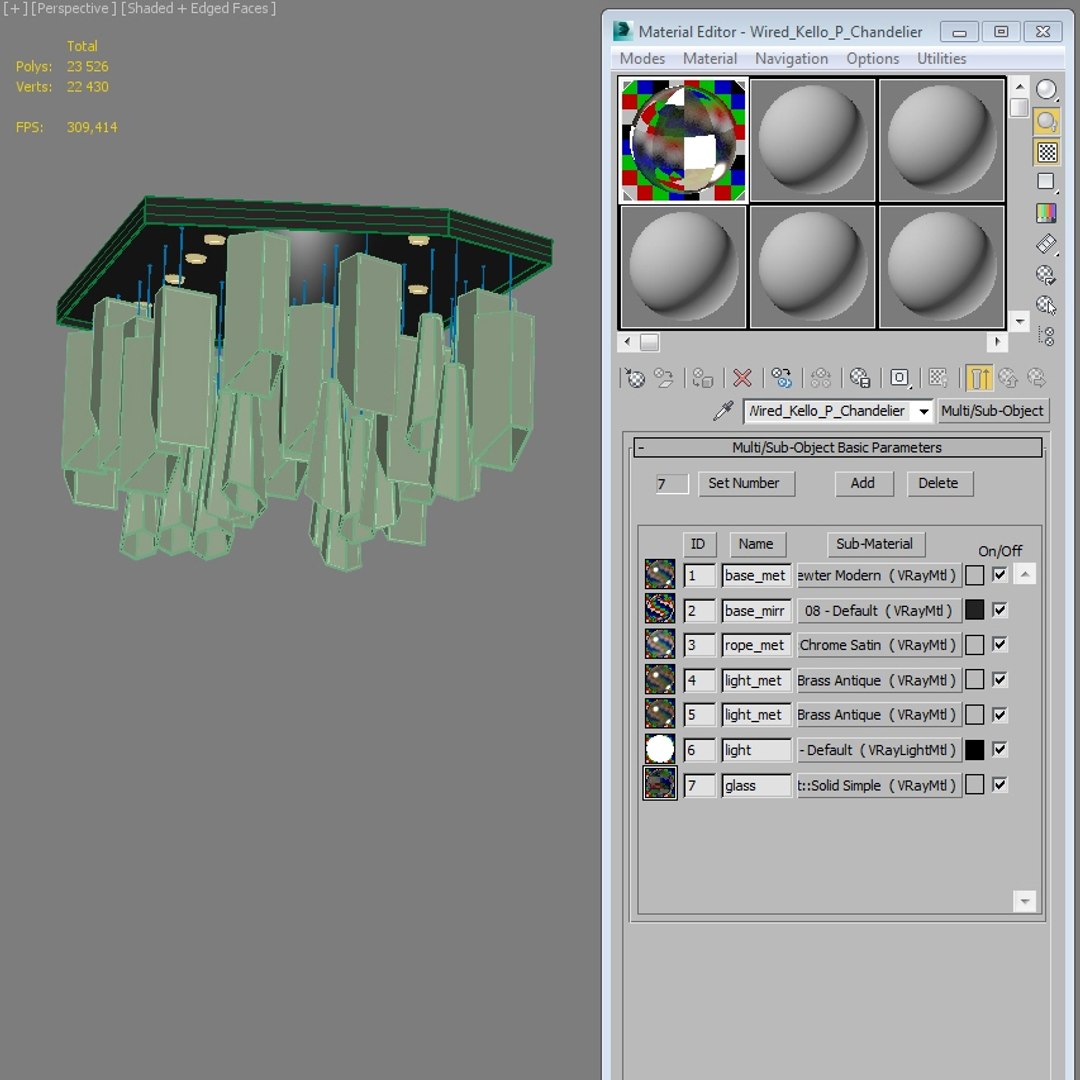 3D Model Wired Custom Lighting Kello - TurboSquid 1285010