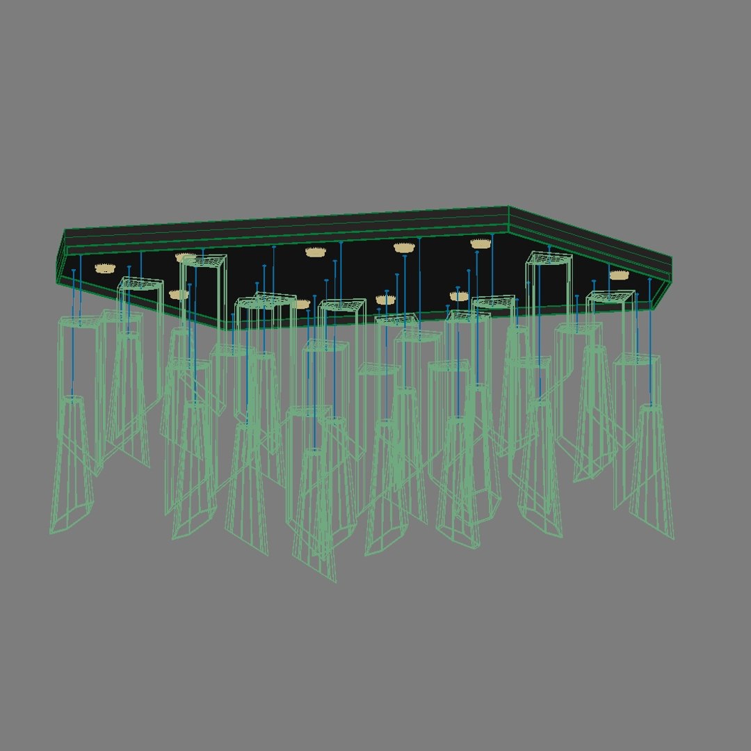 3D Model Wired Custom Lighting Kello - TurboSquid 1285010