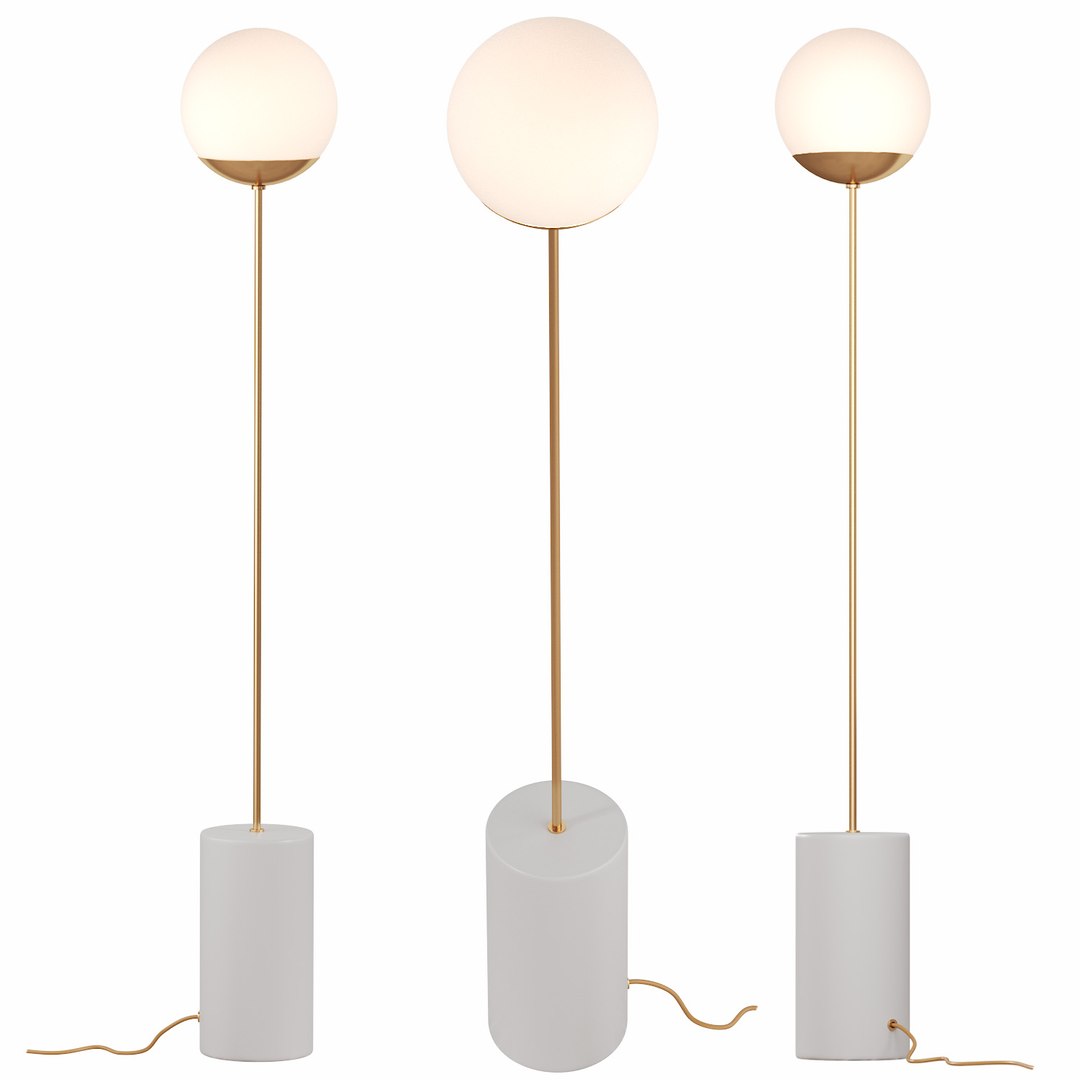 3D model LINE FLOOR LAMP - TurboSquid 1868356