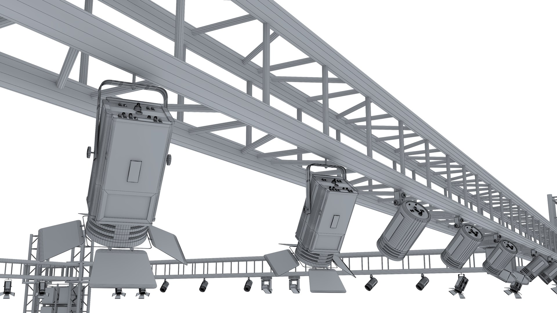 3D Truss - TurboSquid 2268269