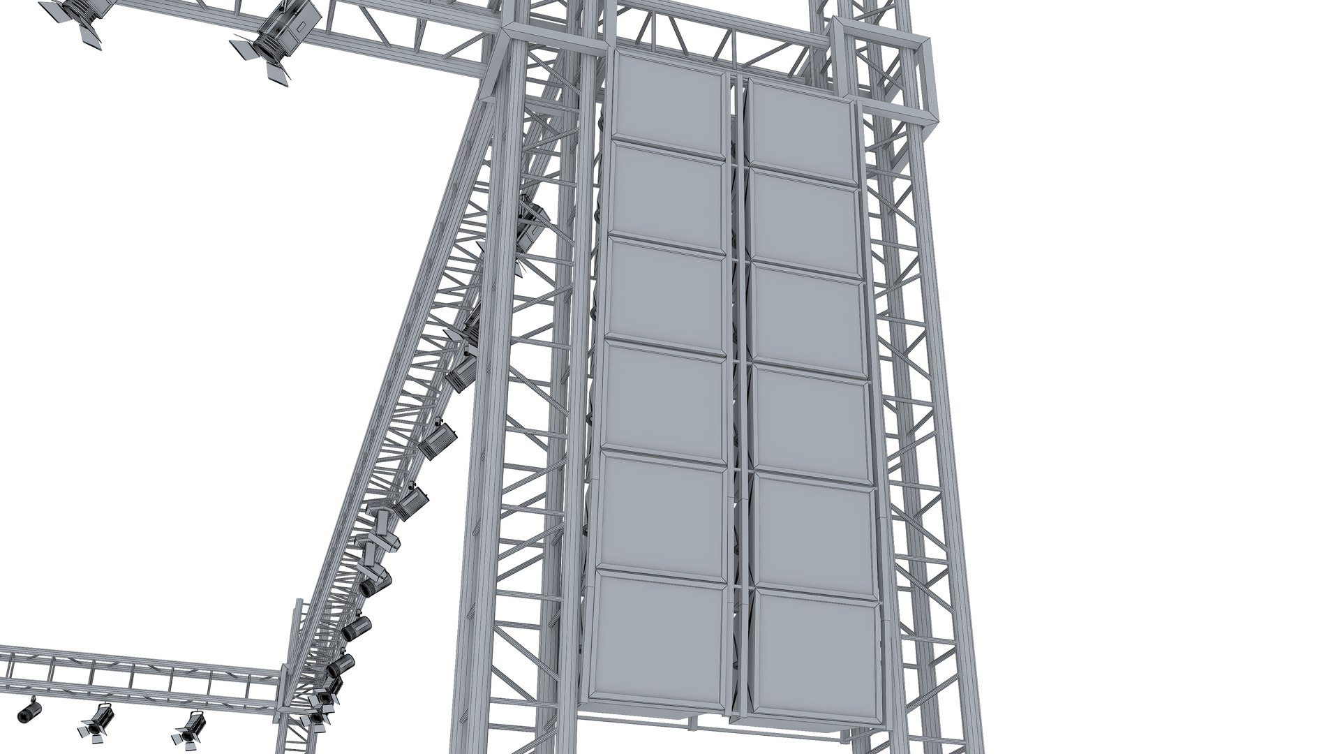 3D Truss - TurboSquid 2268269