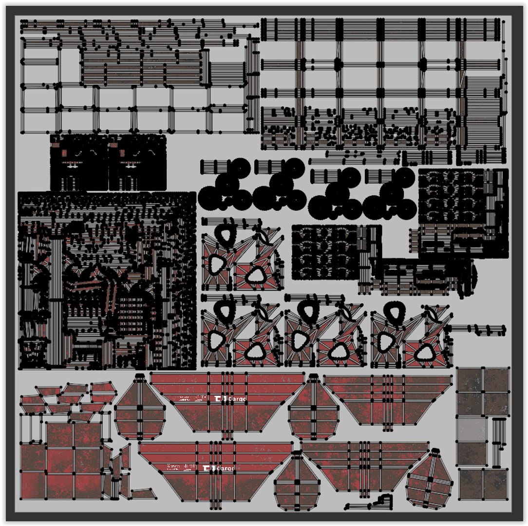 3D Cargo Train PBR - TurboSquid 2251958