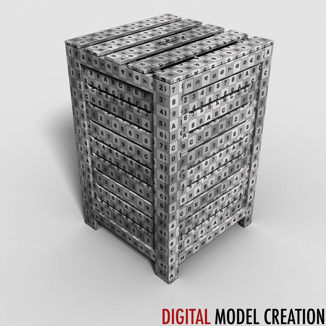 Laundry Box 3d Obj