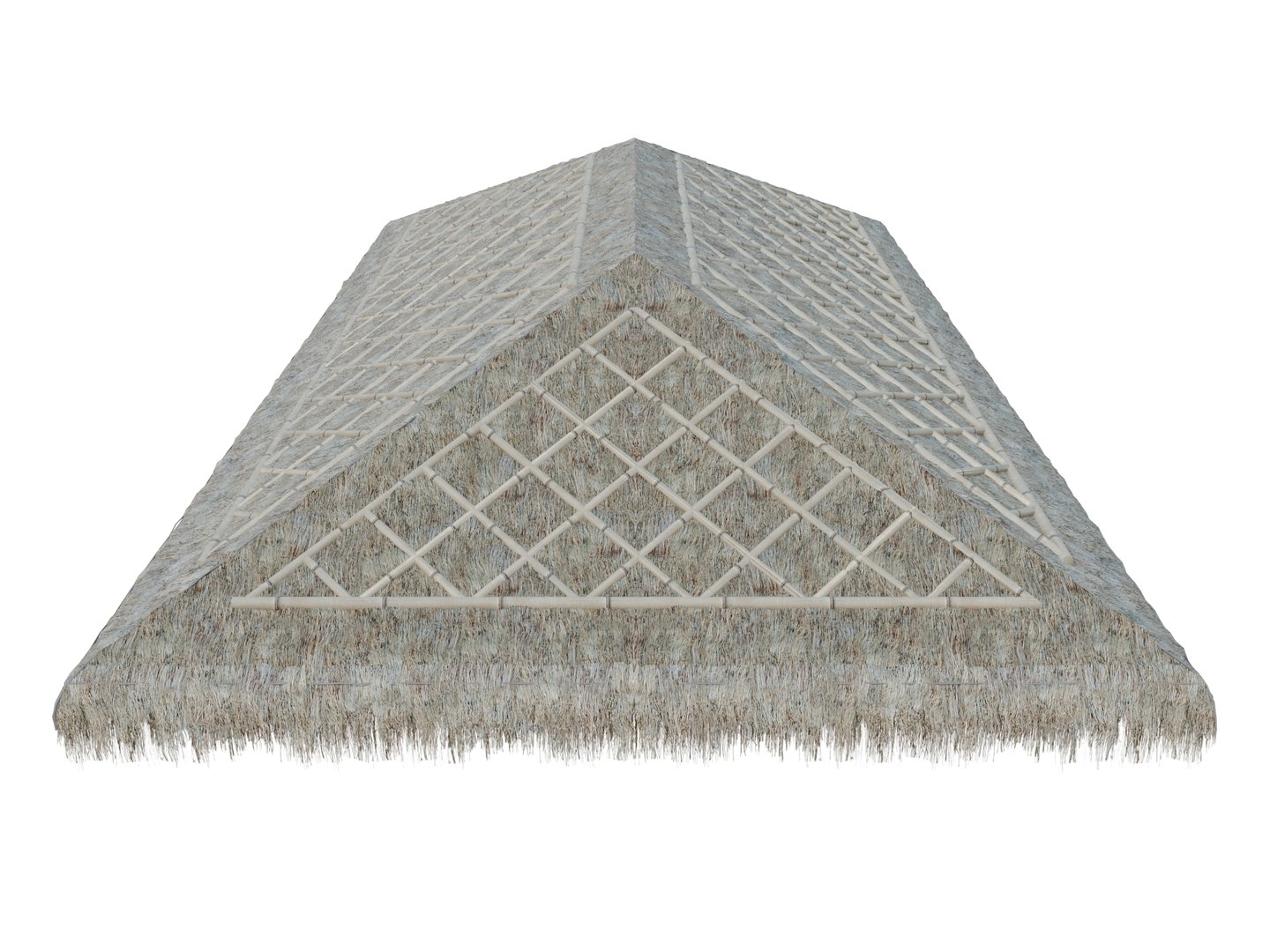 3D Thatch Roof - TurboSquid 1524326