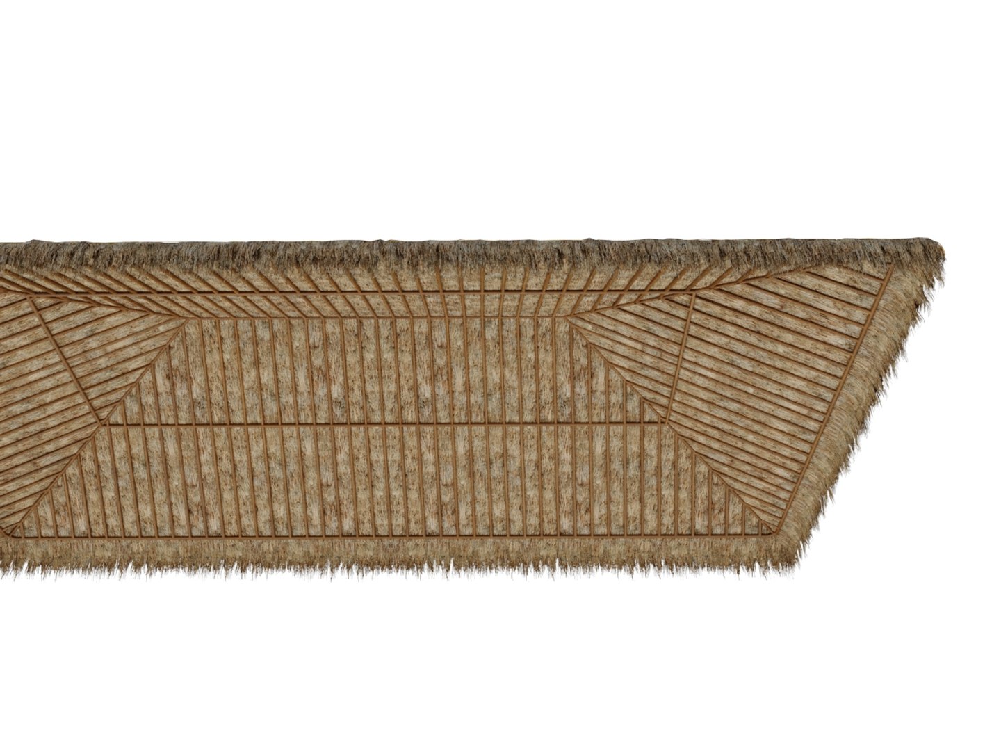 3D thatch roof - TurboSquid 1524326