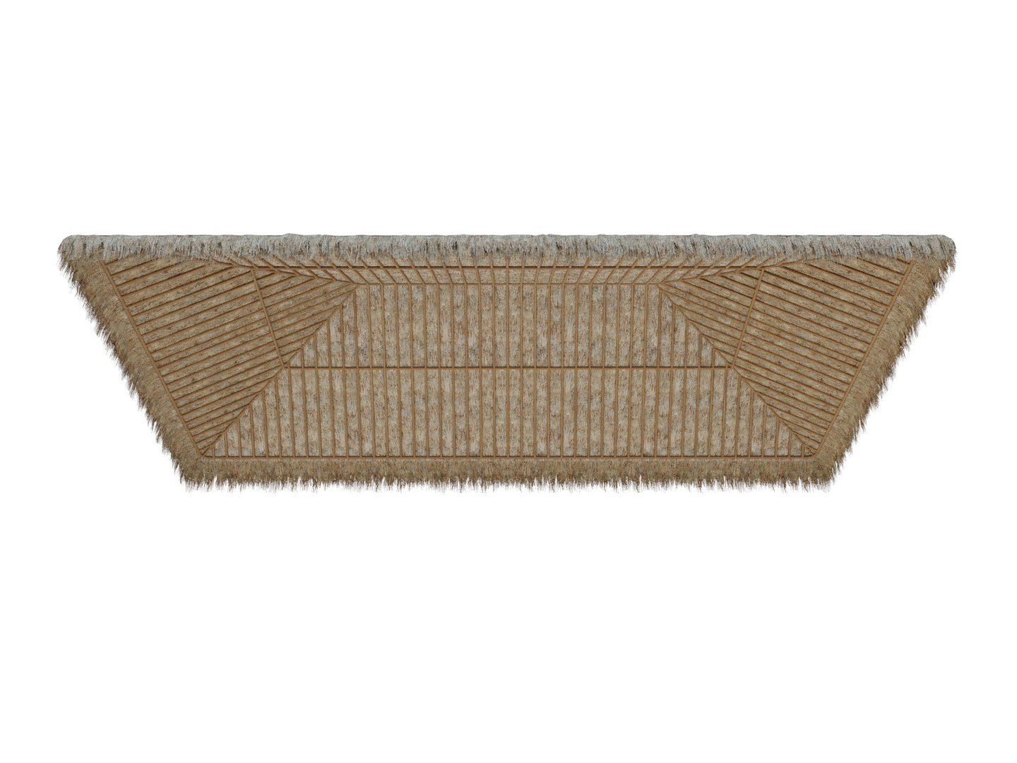 3D Thatch Roof - TurboSquid 1524326