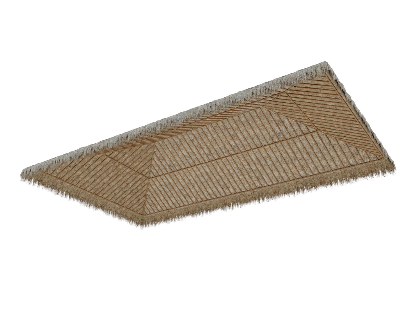 3D Thatch Roof - TurboSquid 1524326