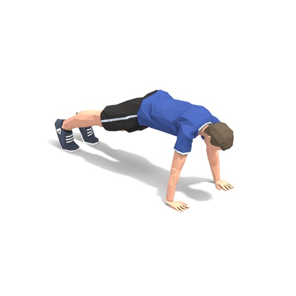 3D exercise man - TurboSquid 1706234