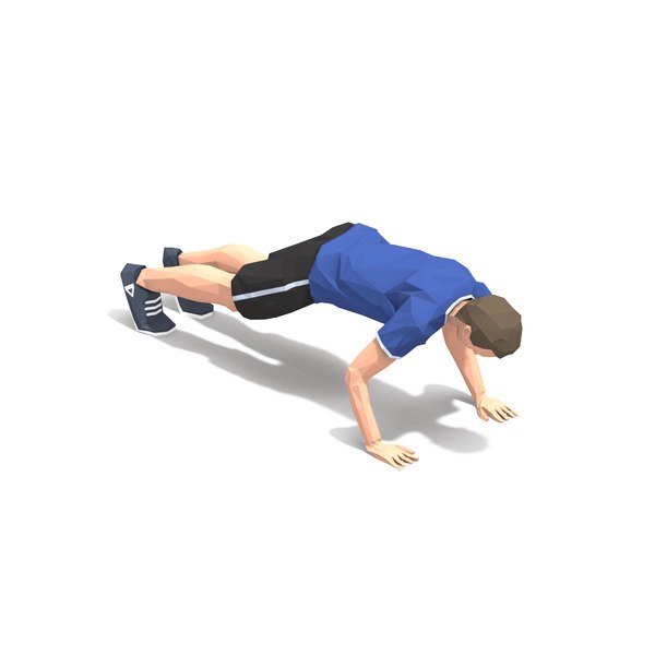 3D exercise man - TurboSquid 1706234