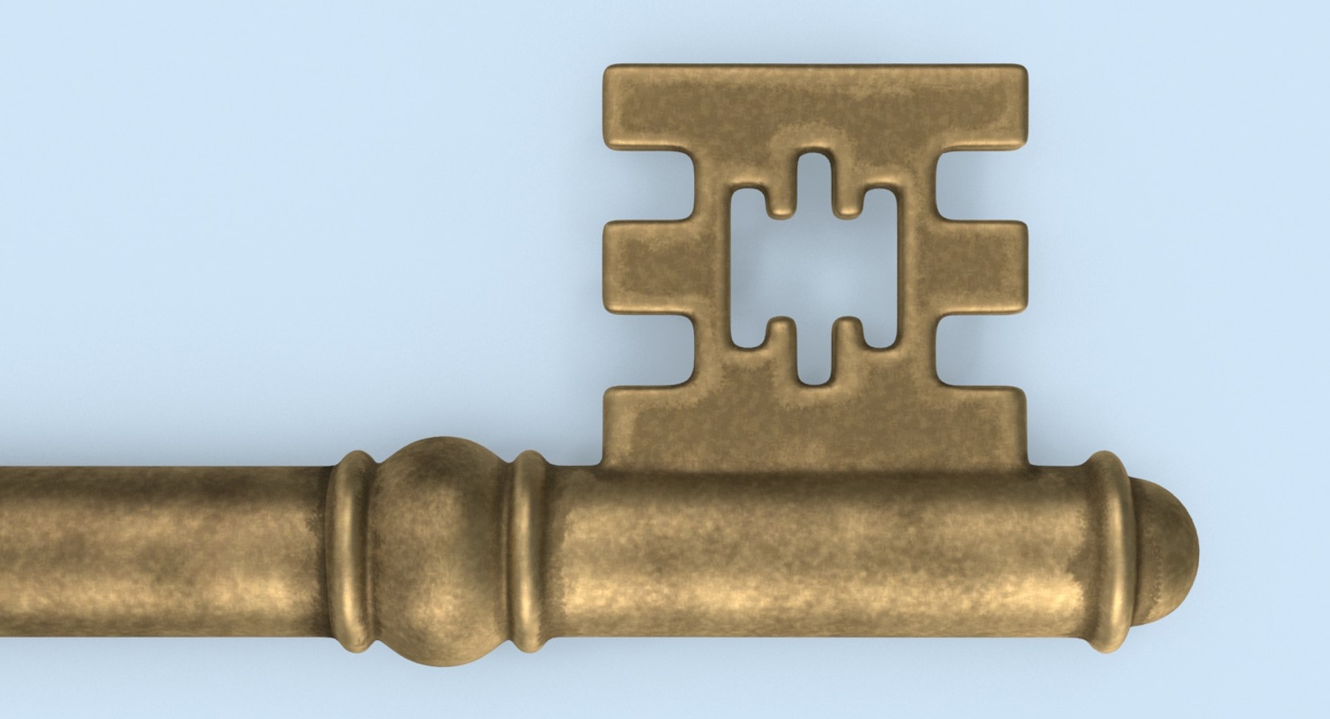 Skeleton Key 02 3d Model