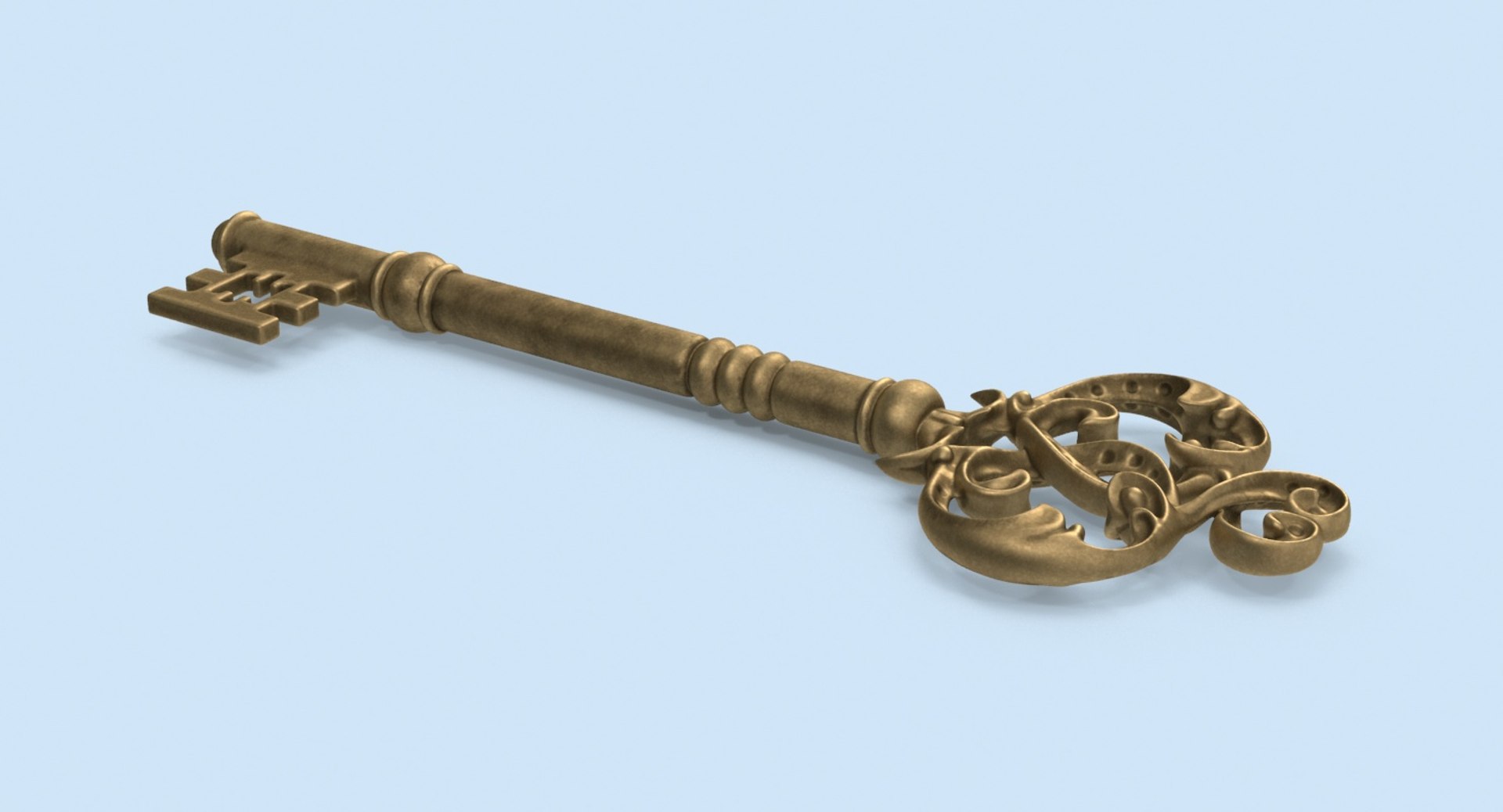 Skeleton Key 02 3d Model