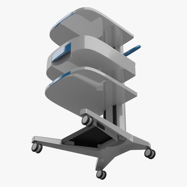 3d model medical equipment trolley