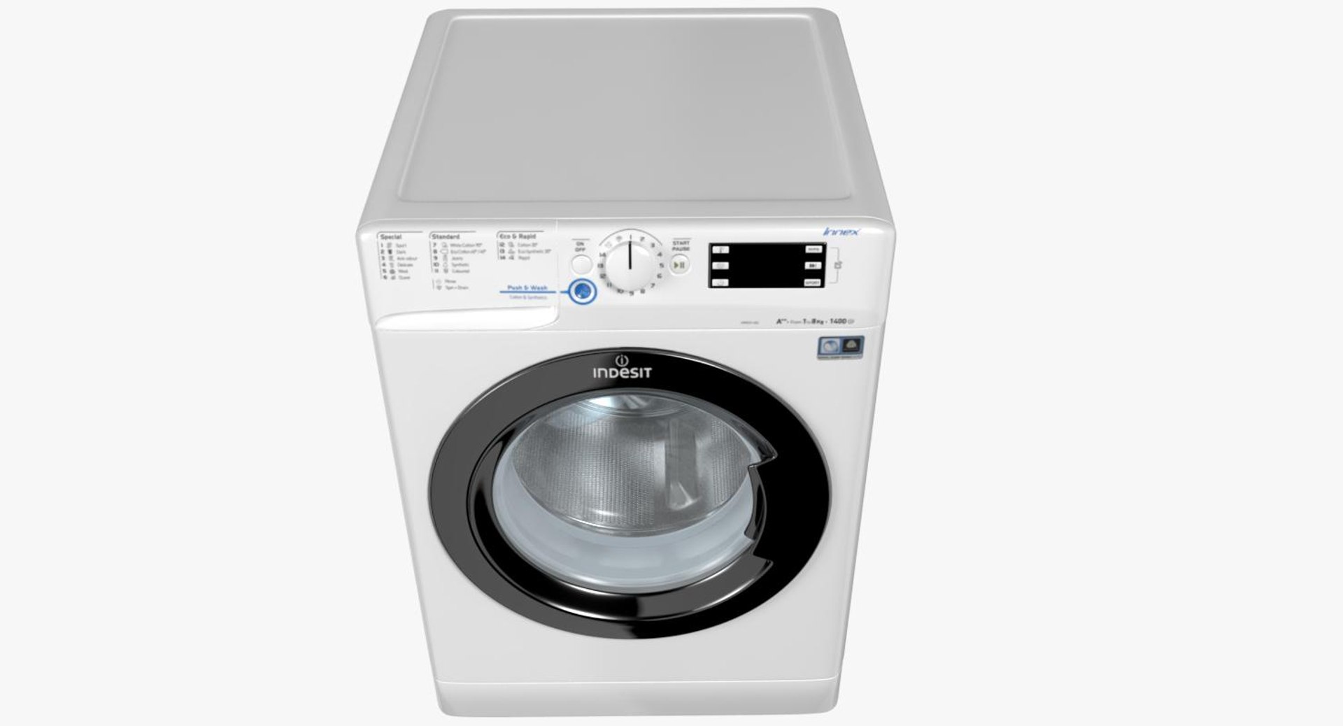 3D Indesit Innex Washing Machine - TurboSquid 1171974