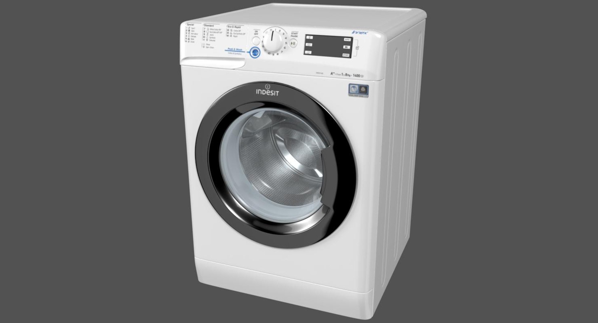 3D Indesit Innex Washing Machine - TurboSquid 1171974