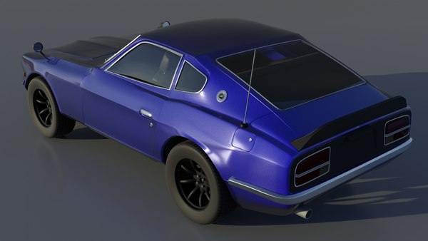 modelo 3d Nissan 240Z Fairlady - Modelo 3D - TurboSquid 1883030