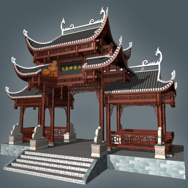 3D Chinatown Models | TurboSquid
