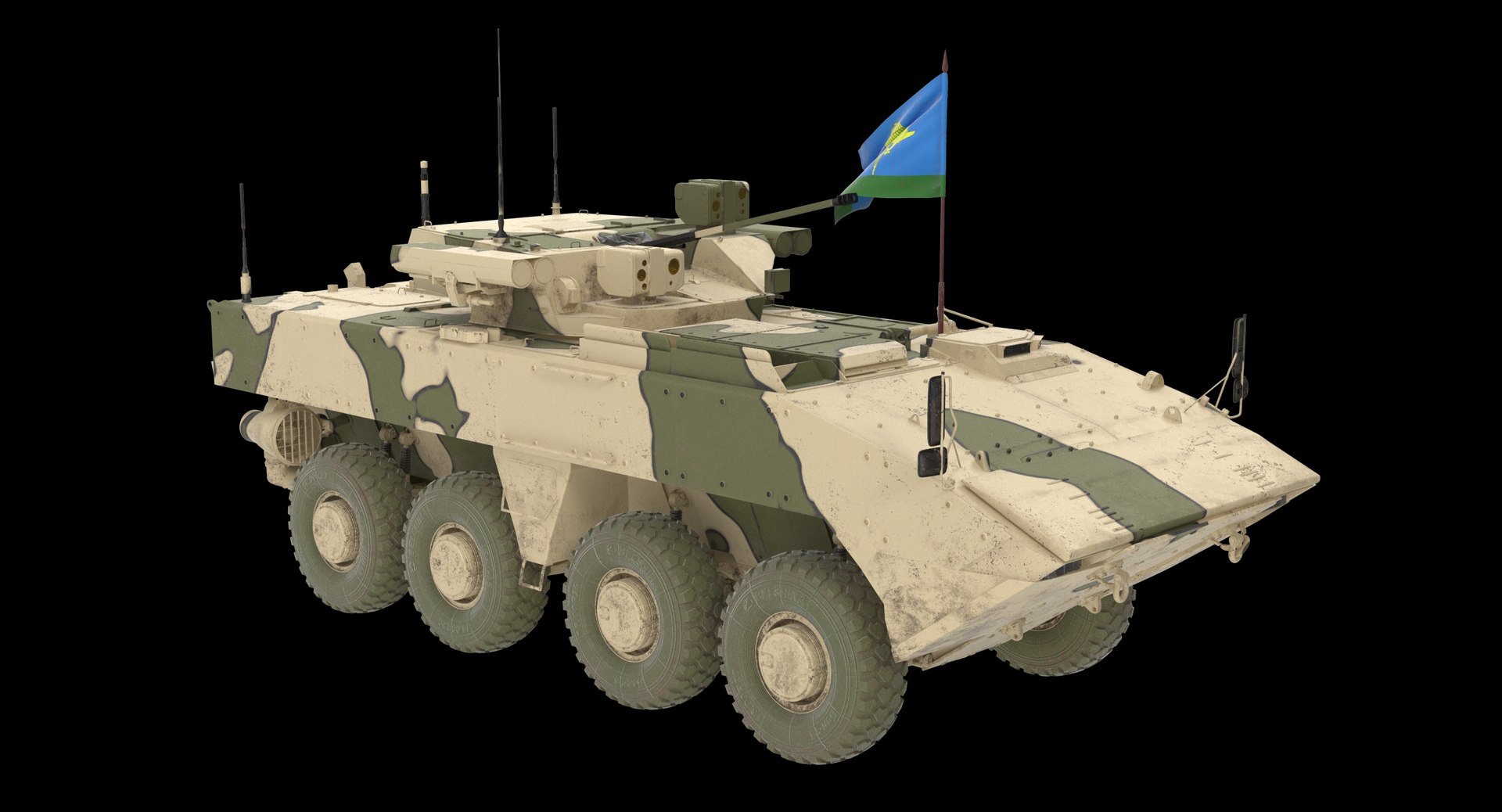 Vpk-7829 bumerang special dirt model - TurboSquid 1401614