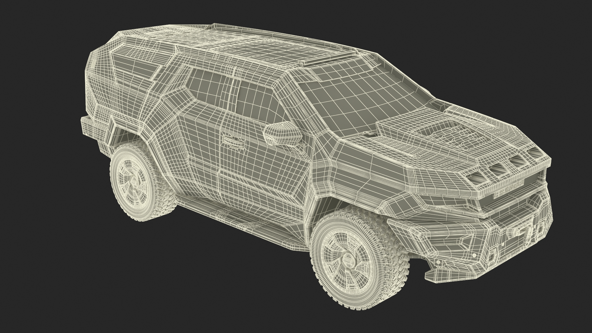 3D Armored SUV 2024 Rezvani Vengeance Red Rigged - TurboSquid 2302786