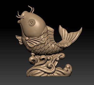 3D jumping fish - TurboSquid 1610444