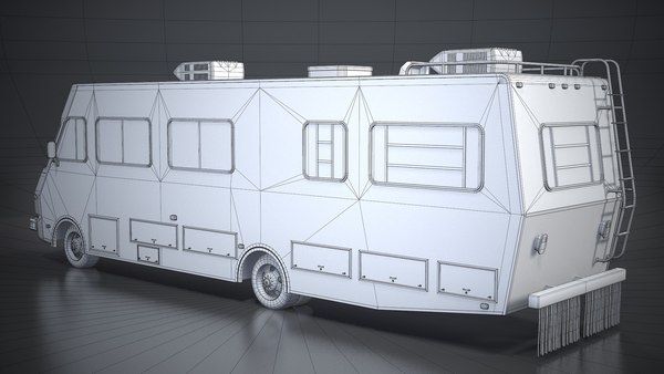 Ready fleetwood bounder 1986 3D model - TurboSquid 1175847