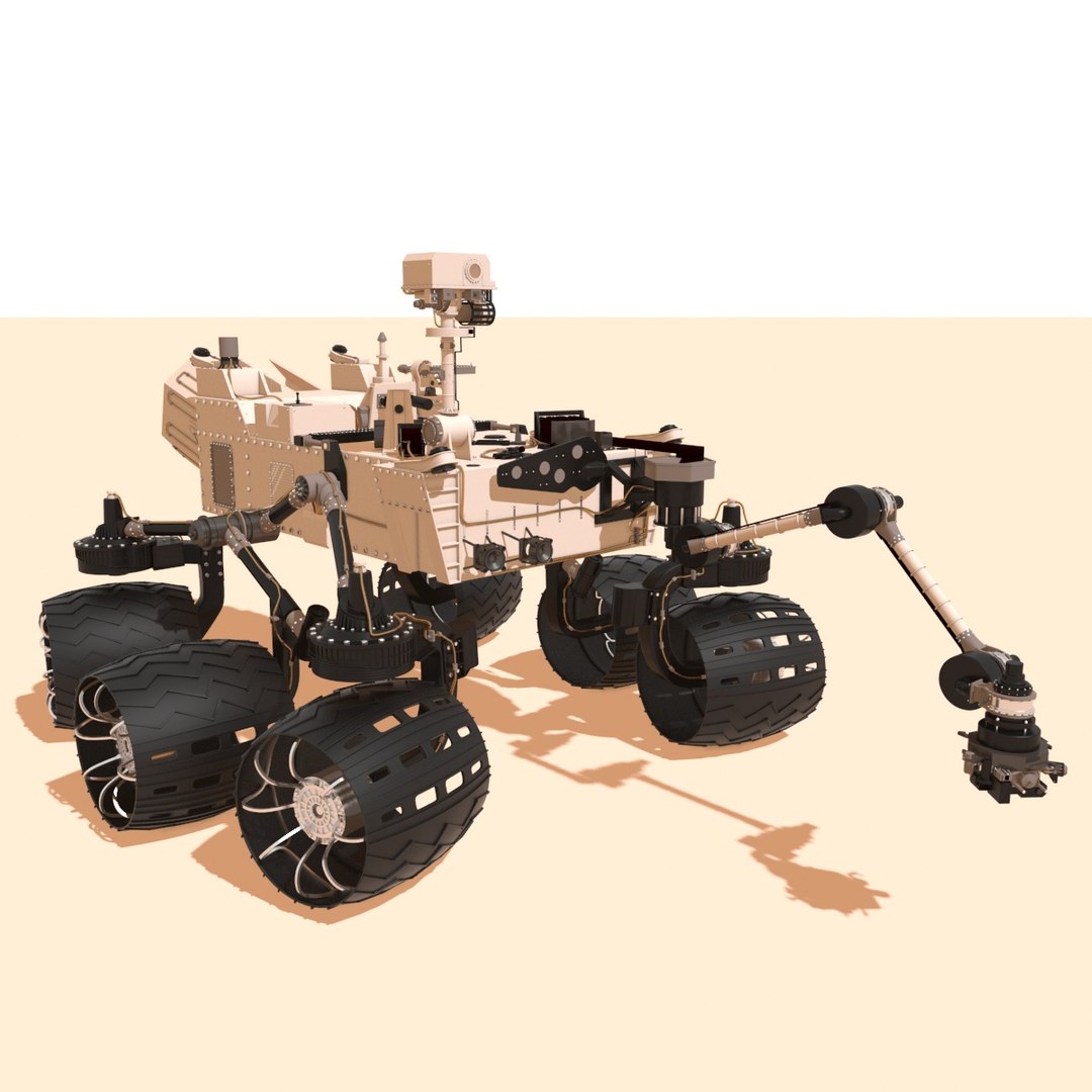 3d Rover Mars Spirit