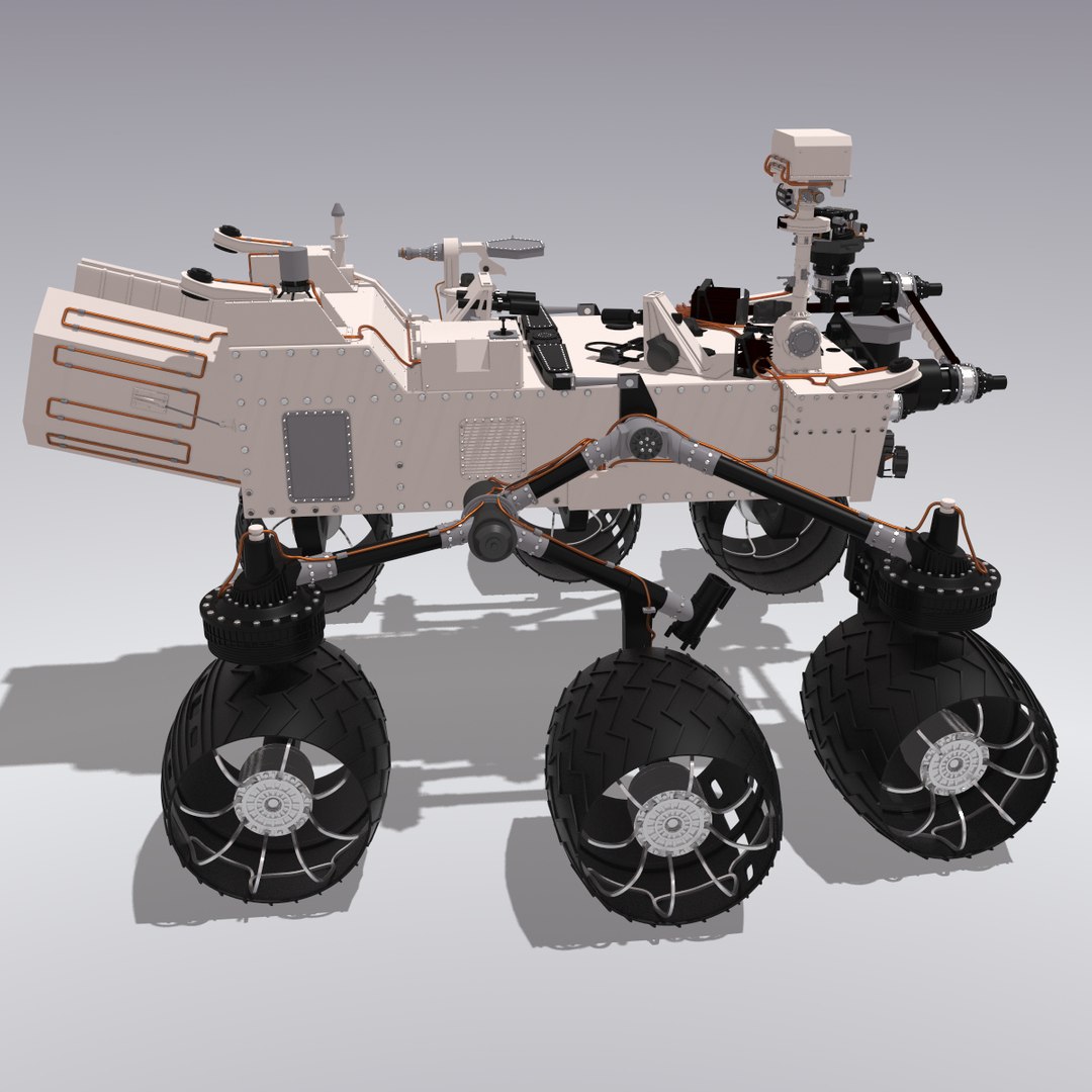 3d Rover Mars Spirit