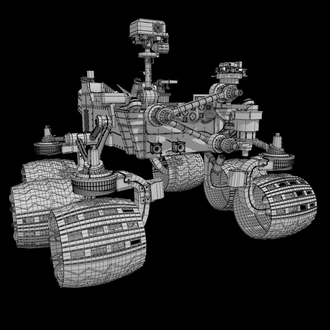 3d rover mars spirit