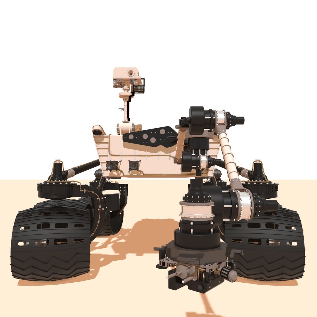 3d Rover Mars Spirit