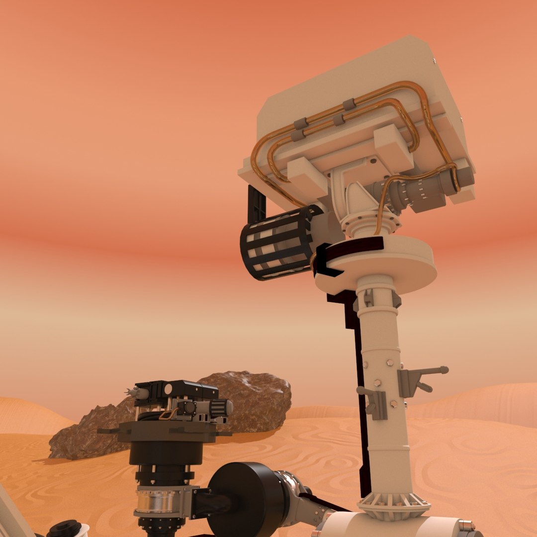 3d Rover Mars Spirit