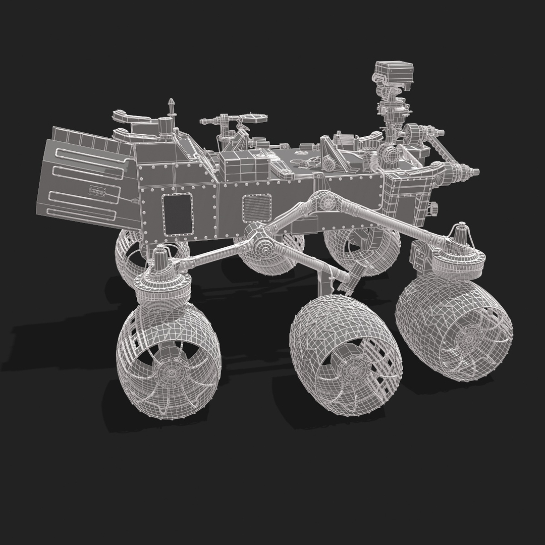 3d Rover Mars Spirit