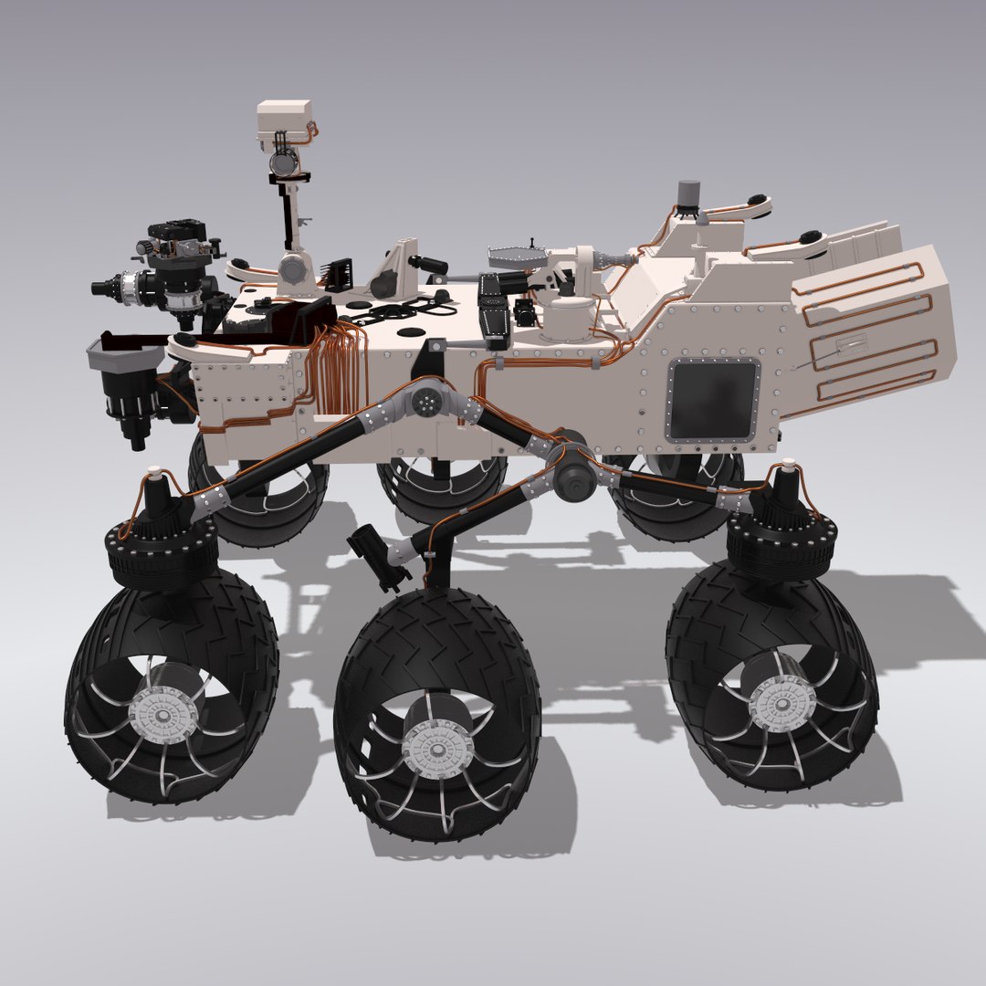 3d Rover Mars Spirit