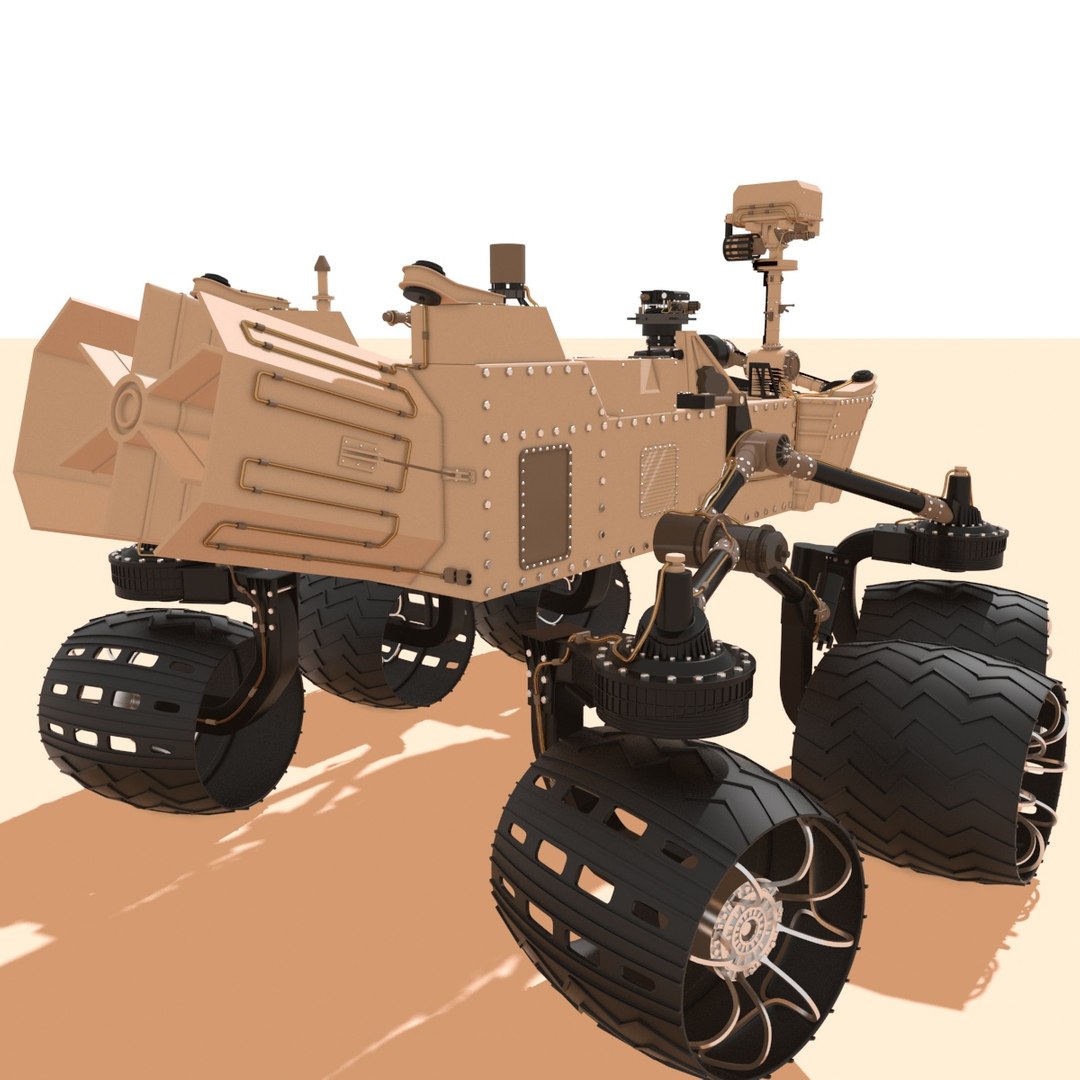 3d Rover Mars Spirit