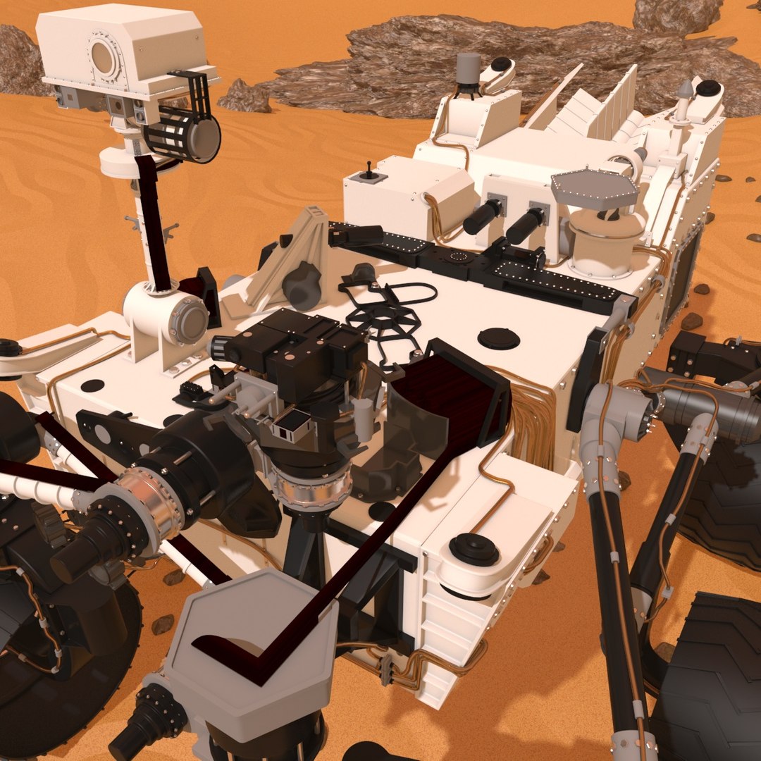 3d Rover Mars Spirit