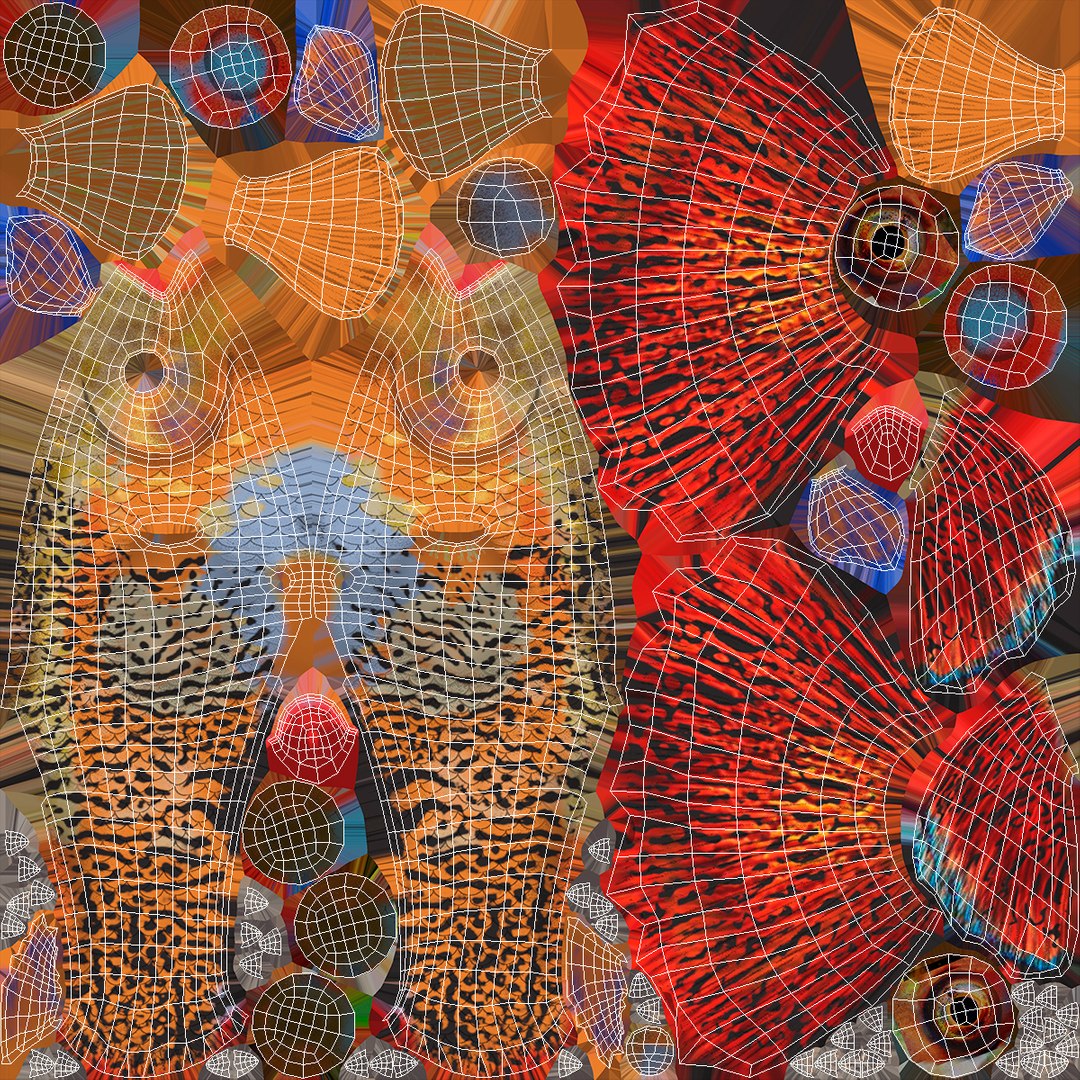 Guppy Fish Red Snake Rigged For Maya 3D Model - TurboSquid 2279016