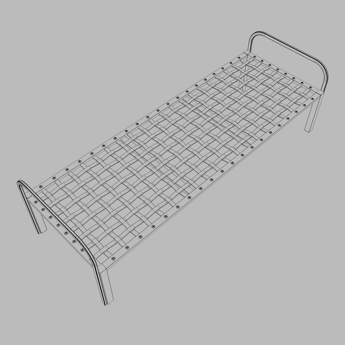 c4d prison cot