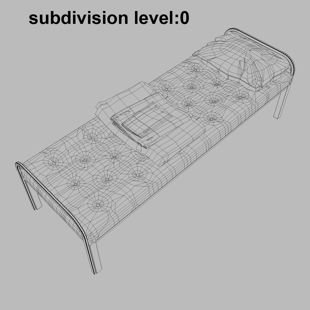 c4d prison cot