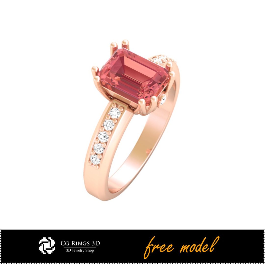 Free Ring Cad Fre 3D Model - TurboSquid 1213161