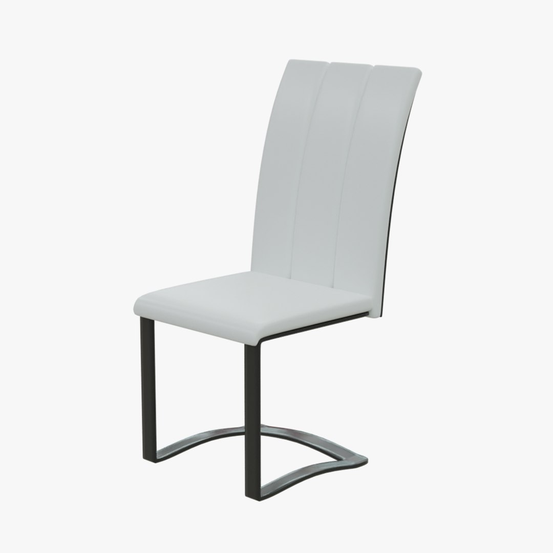 Armless Floating Chair 3D Model - TurboSquid 1898773