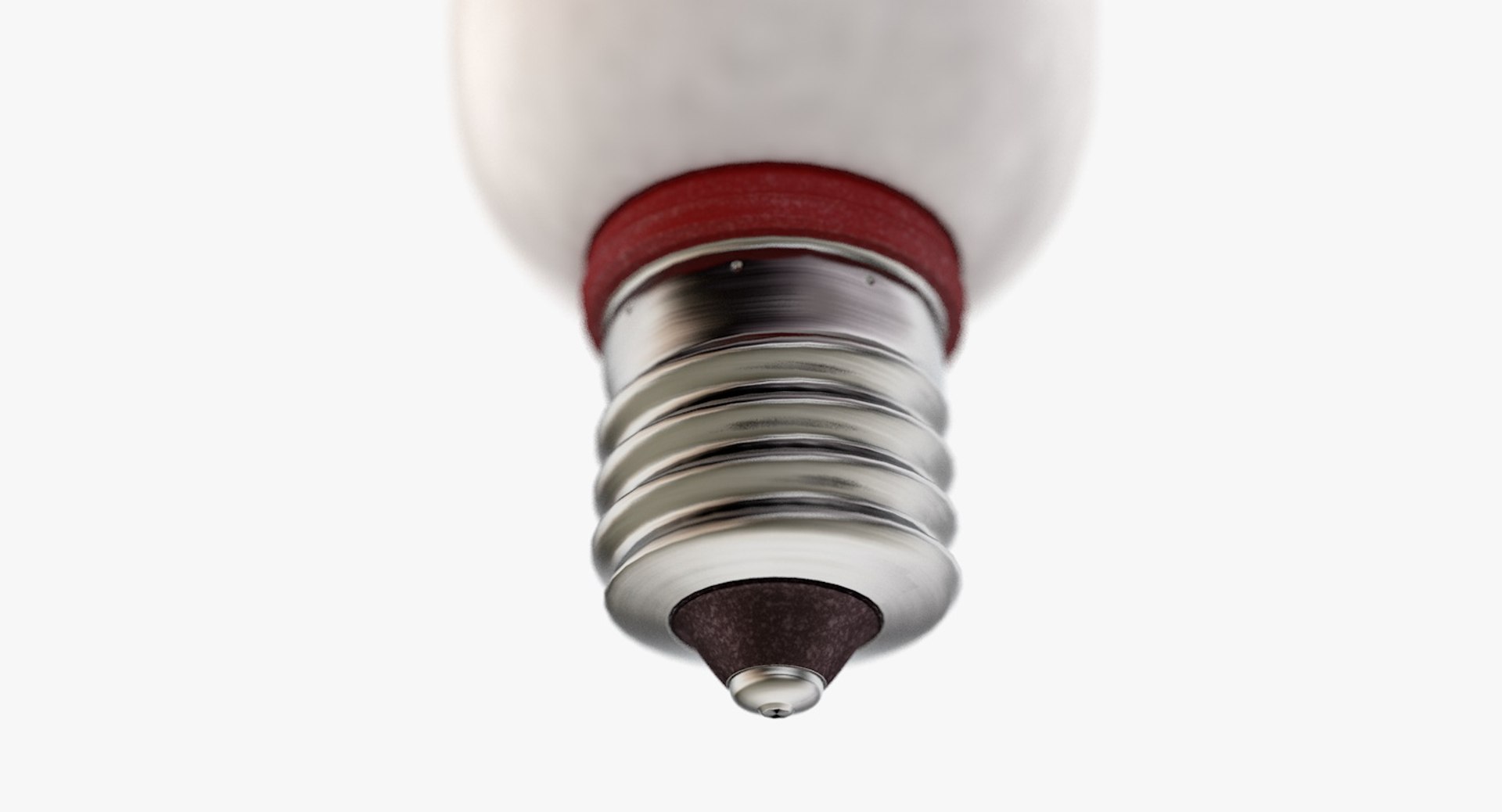 3d Model Fluorescent Light Bulb