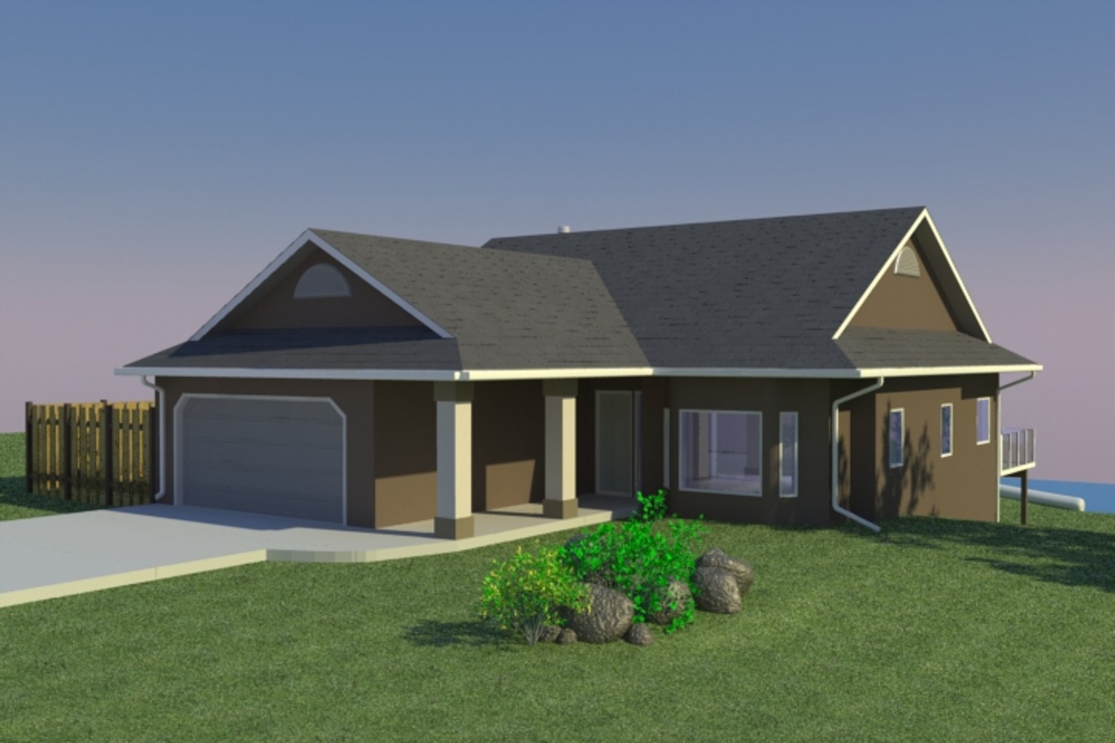 3d House Basement Place