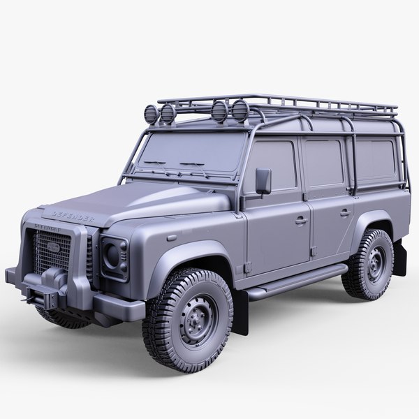 modelo 3d Land Rover Defender V8 - TurboSquid 2190230