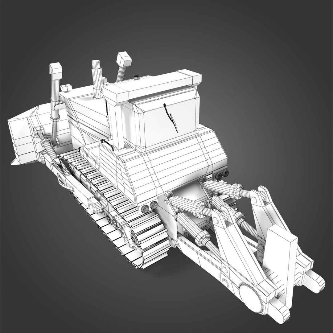 3d Bulldozer Dozer