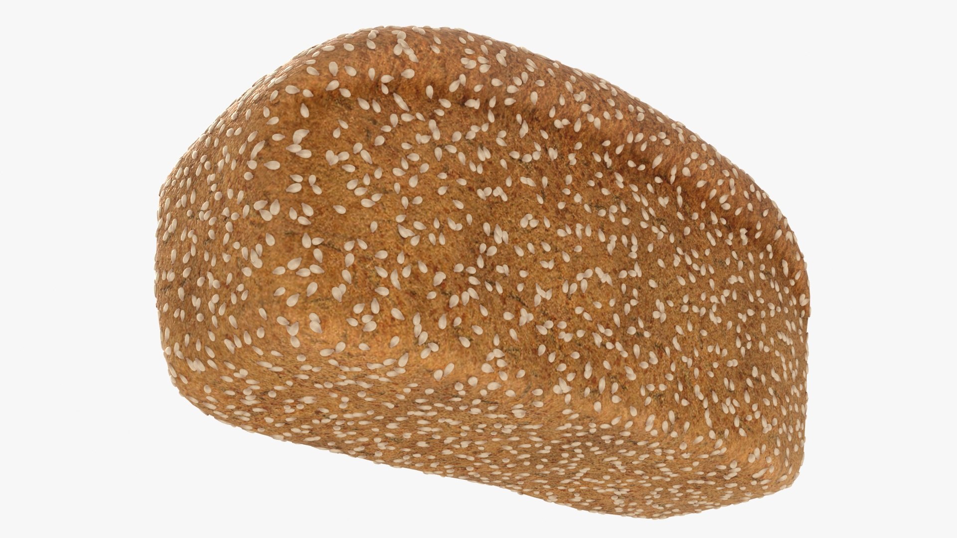 3D Realistic Sesame Bread Model - TurboSquid 1449987