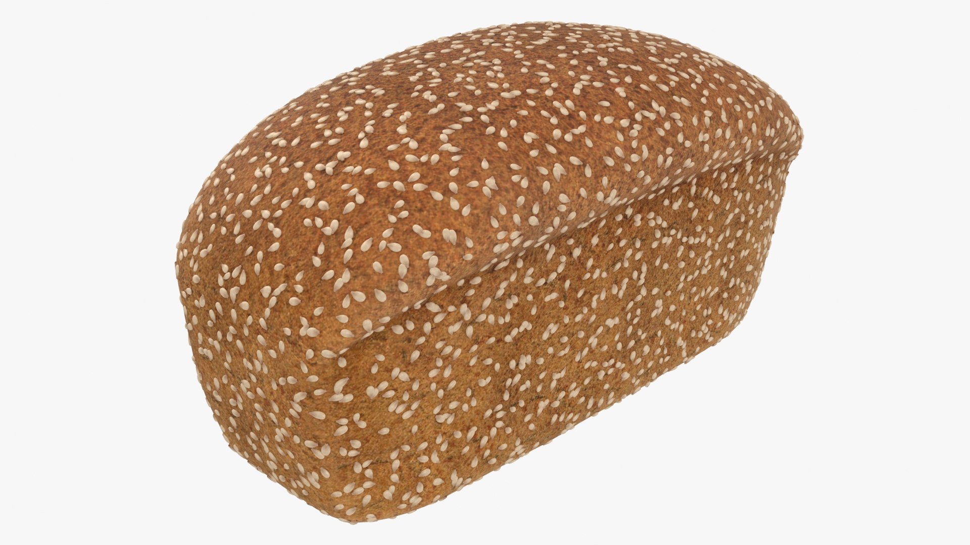 3D Realistic Sesame Bread Model - TurboSquid 1449987