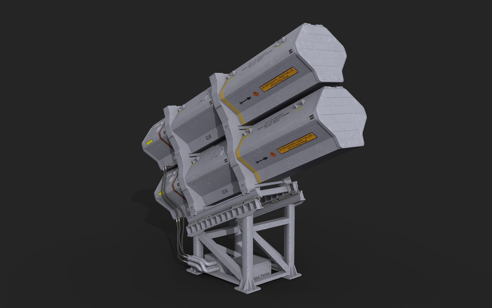 3D RBS15 Mk4 MISSSILES LAUNCHER Model - TurboSquid 2191555
