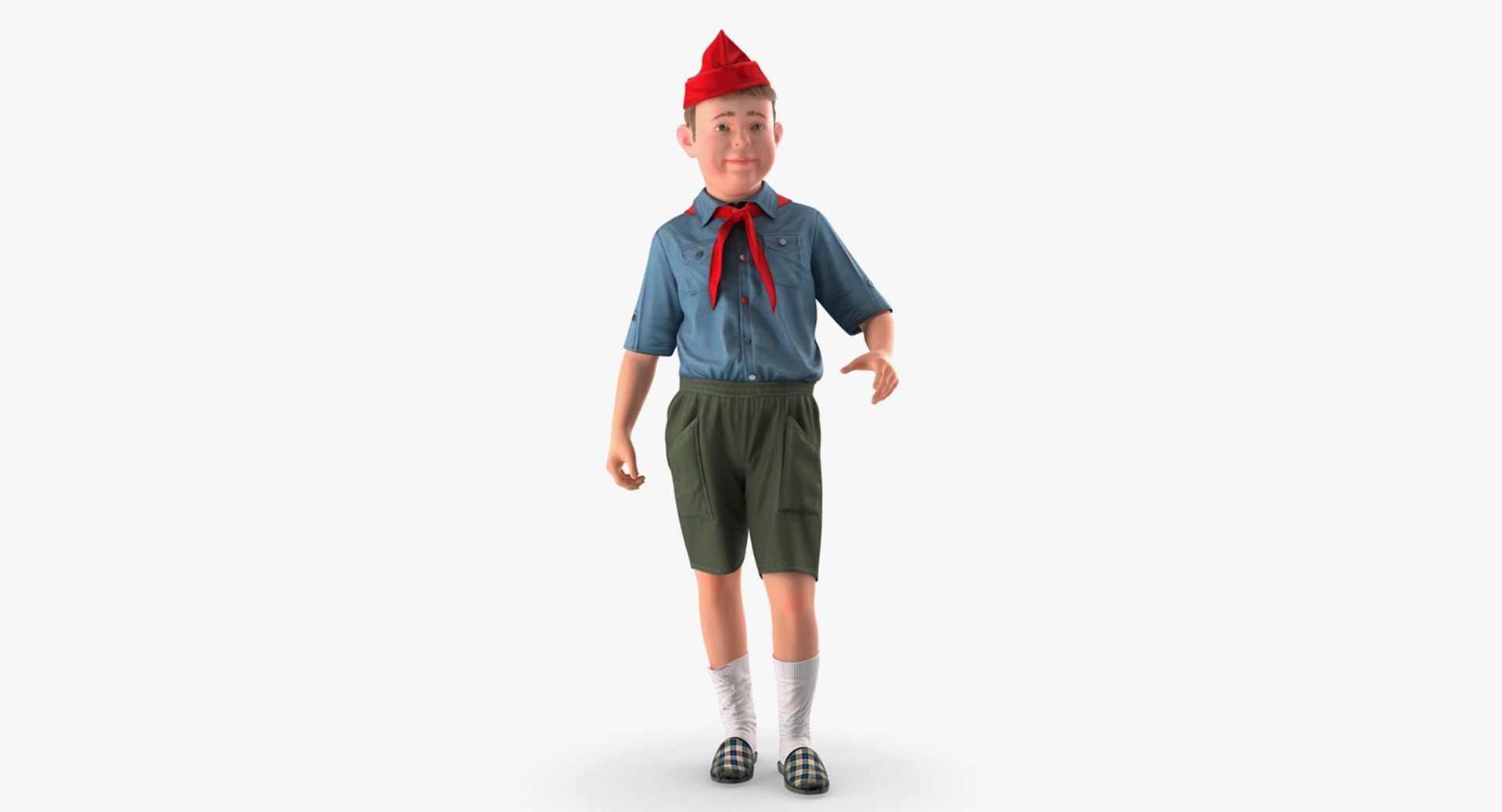 Child Boy Standing Pose 3D Model - TurboSquid 1311910