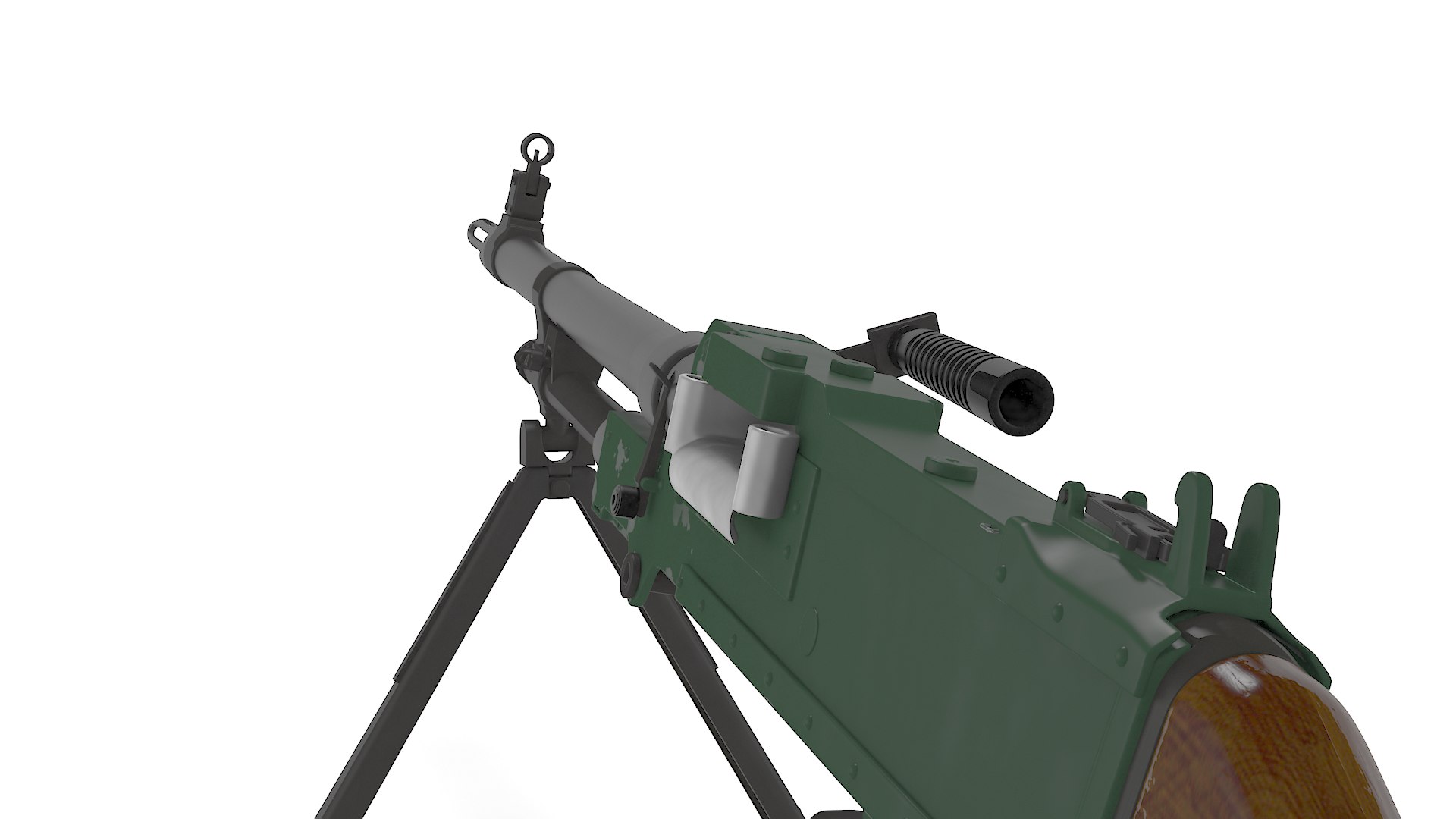 Machine Gun FNMAG Model - TurboSquid 1900018