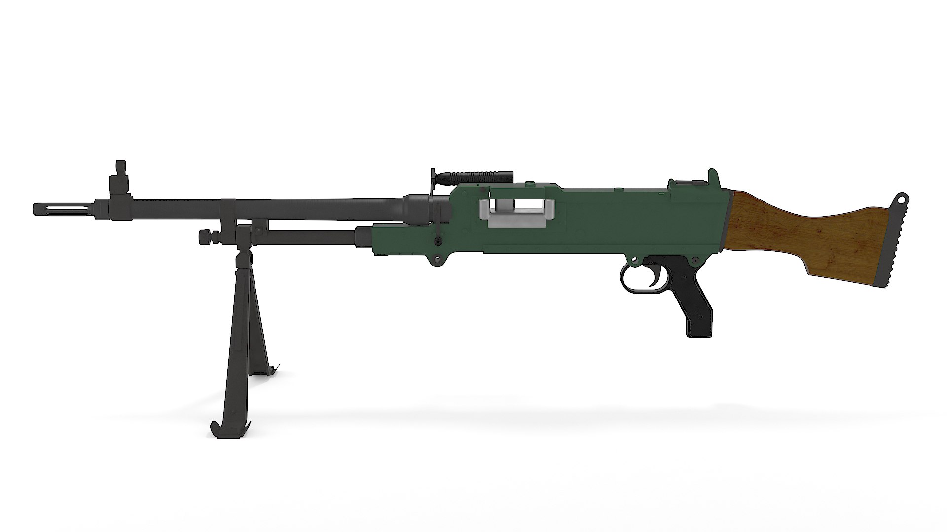 Machine Gun FNMAG Model - TurboSquid 1900018