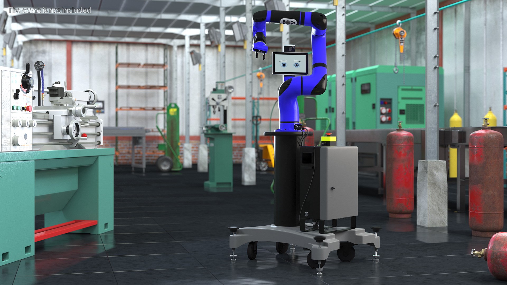 Collaborative Robot with Mobile Pedestal 3D model - TurboSquid 1858395