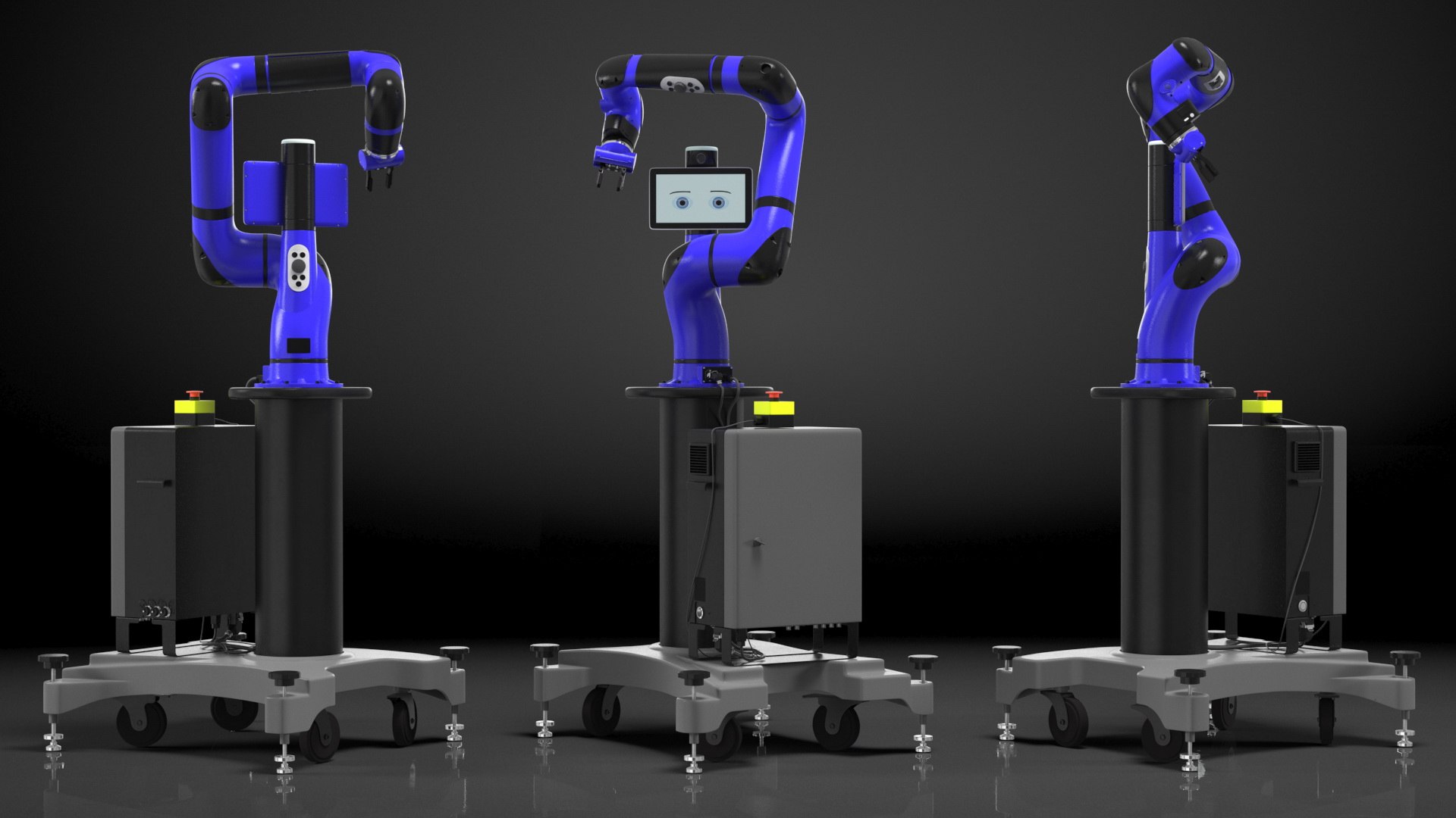 Collaborative Robot with Mobile Pedestal 3D model - TurboSquid 1858395